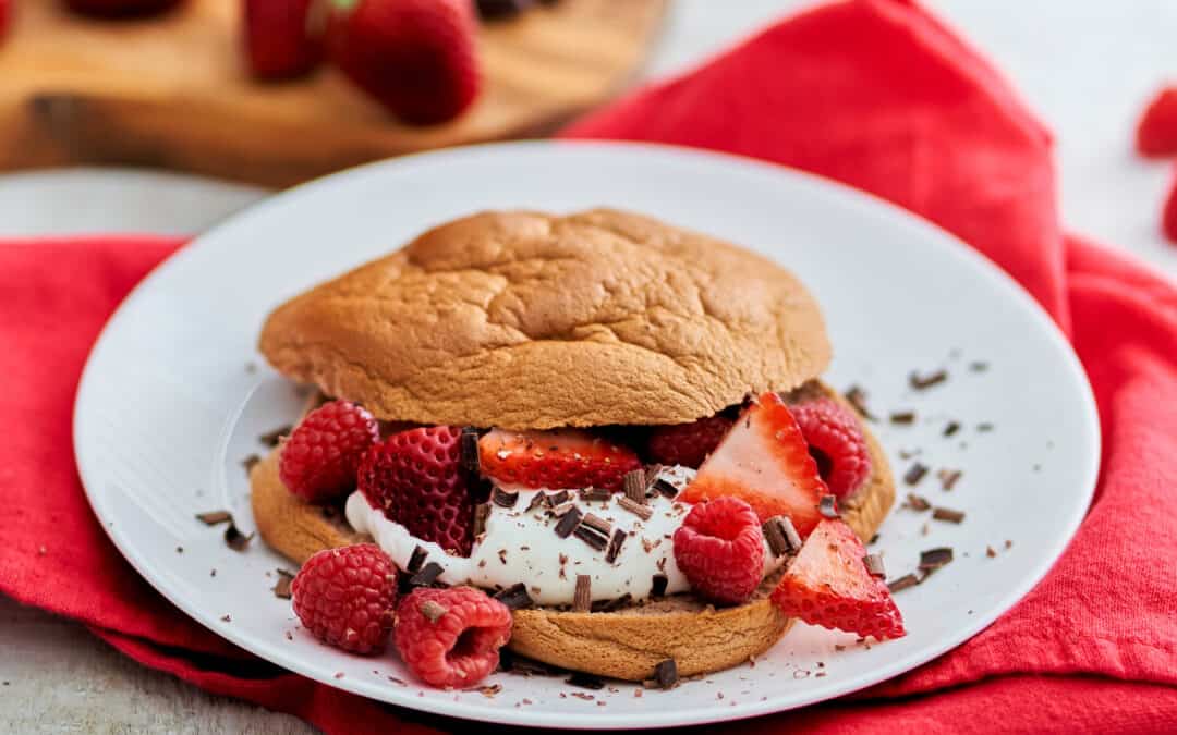 Egg White Protein Chocolate Cloud Bread - Muskoka Mornings
