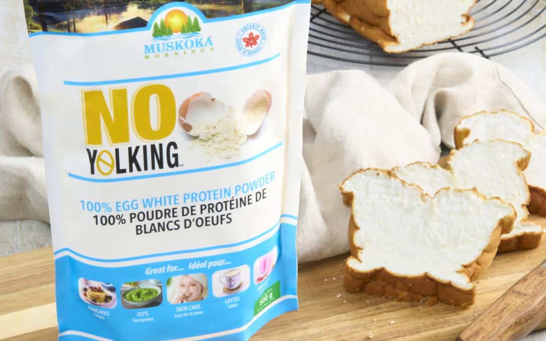 No Yolking™ Egg White Protein Bread - Muskoka Mornings